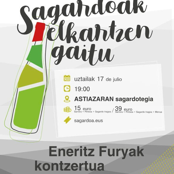 Sidrería en Zubieta (Donostia-San Sebastián) | Iruin Sagardotegia